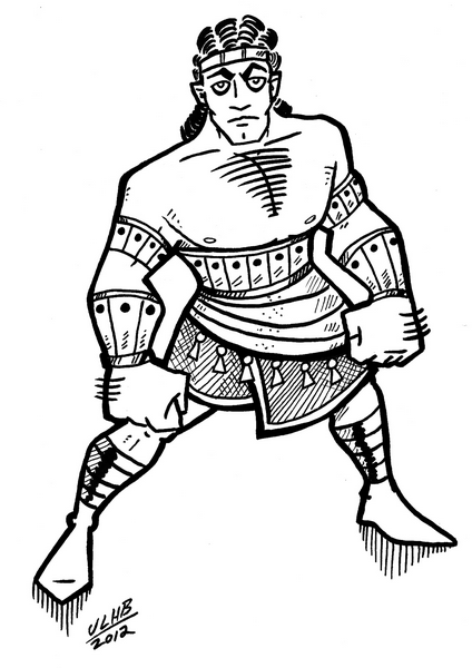 Epic Of Gilgamesh Cartoon